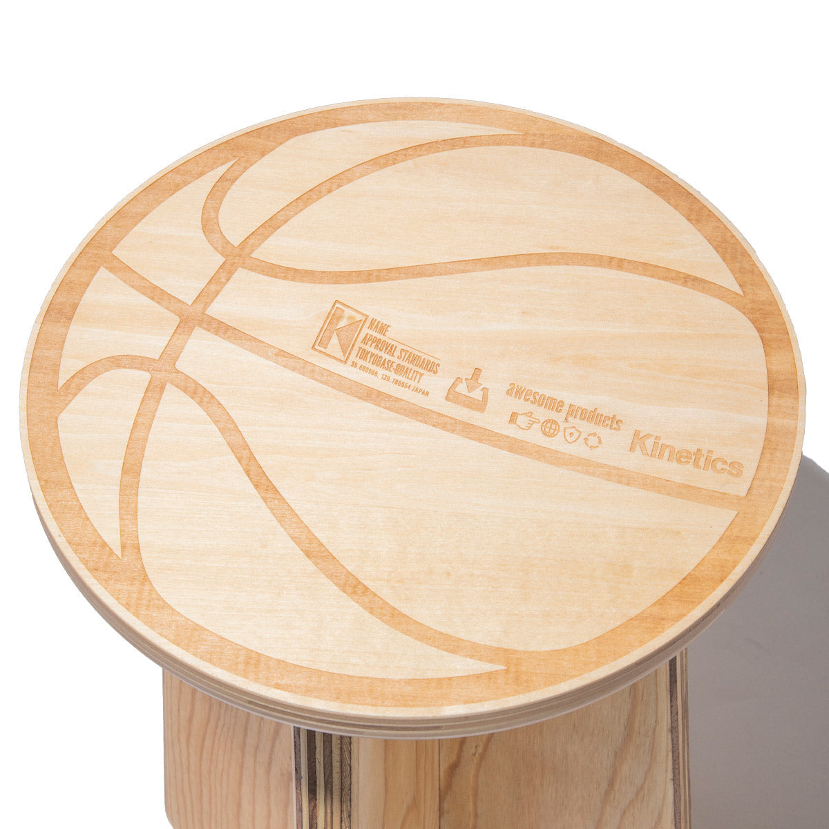 BALL WOODEN STOOL – Kinetics（キネティクス）｜OFFICIAL ONLINE STORE
